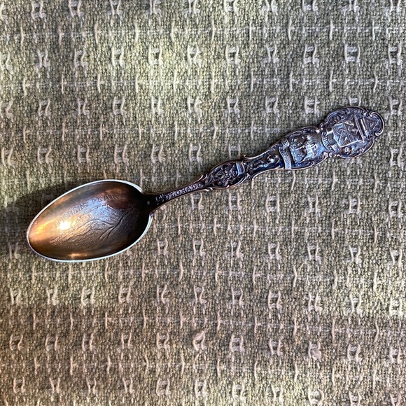 Vintage | Other | Vintage Antique Sterling Silver Fishers Peak Colorado ...